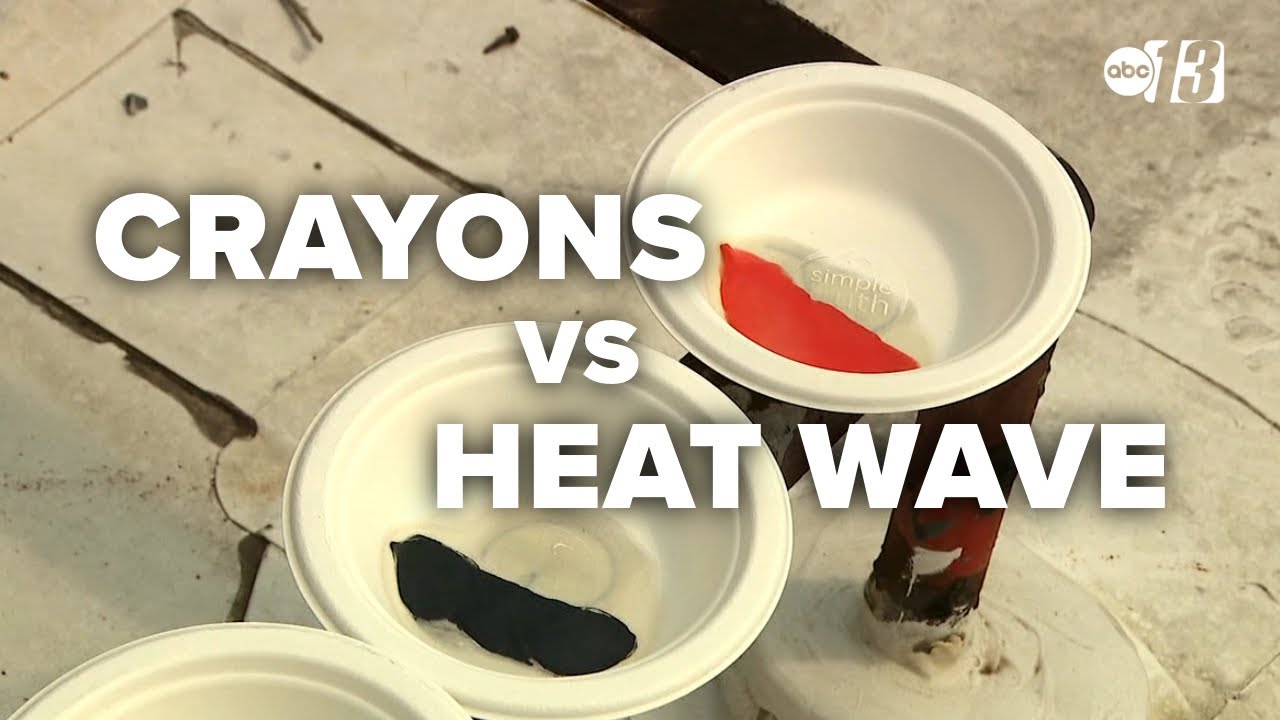 METEOROLOGIST EXPERIMENT: How long does it take for crayons to melt in ...