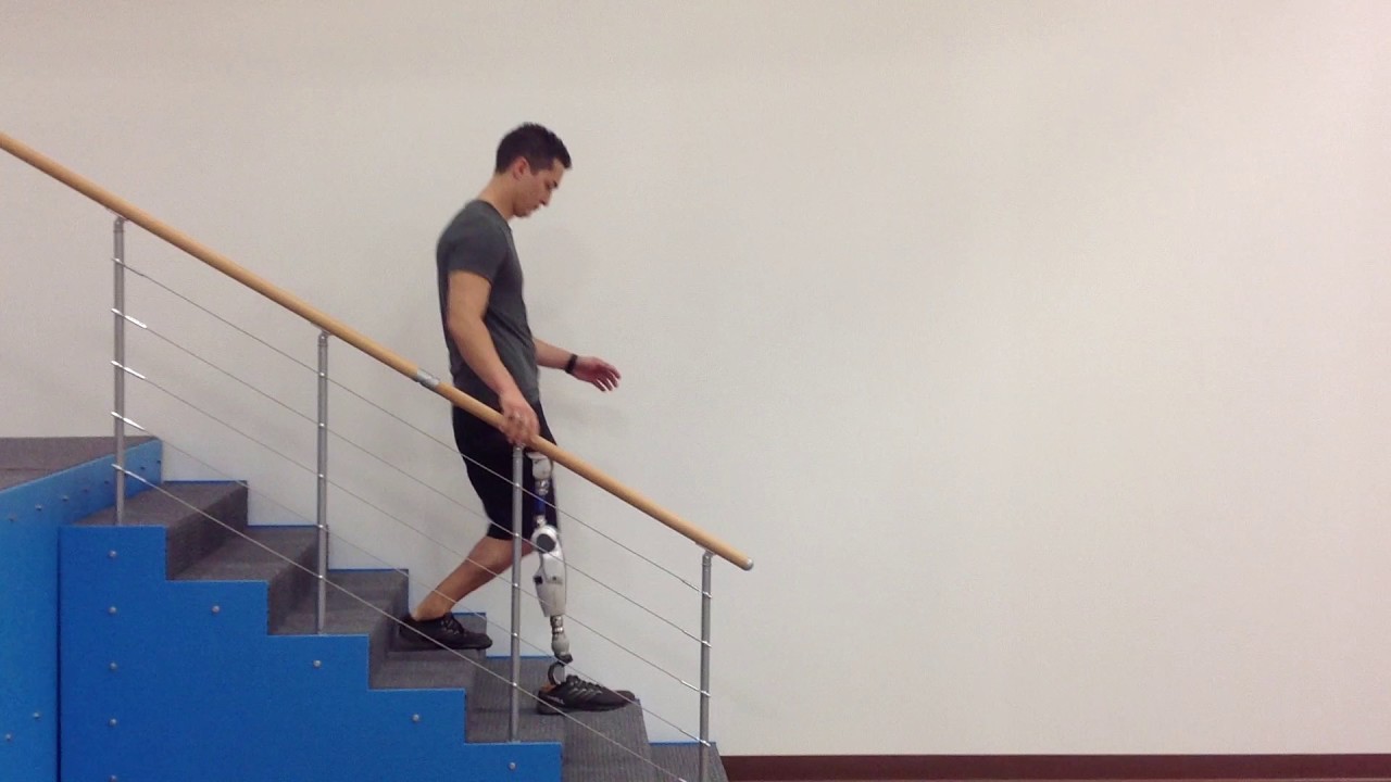 Ossur Power Knee Prosthetic - YouTube