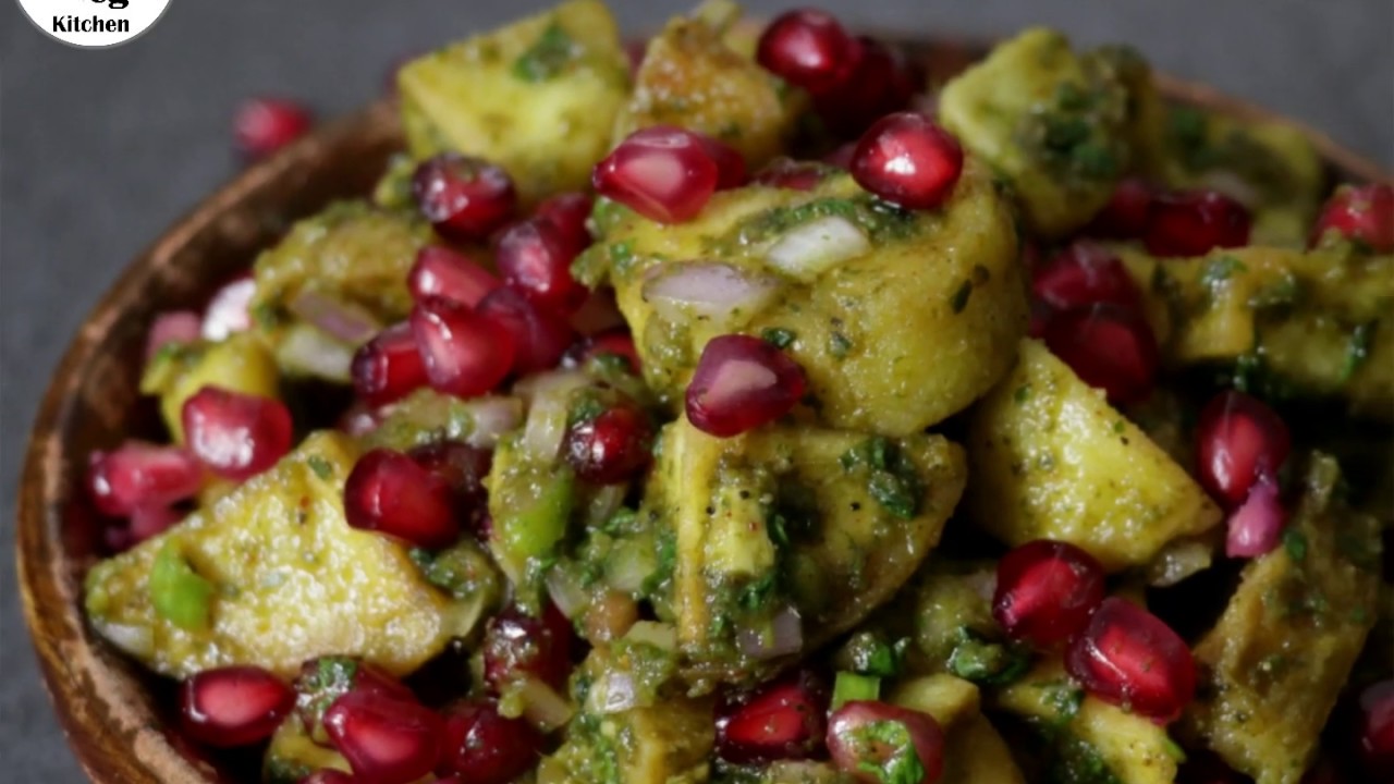 Aloo chaat | Aloo chaat Delhi style | Street food | Evening snacks ...