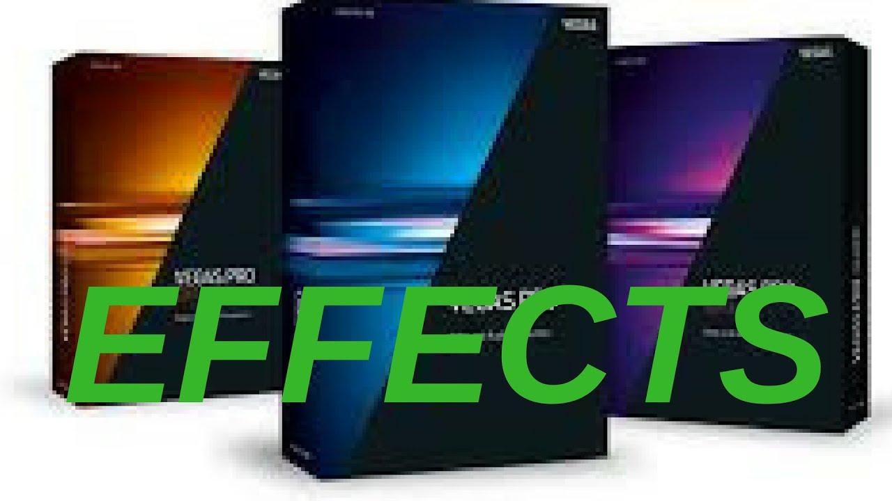 TOP 4 Sony Vegas Pro Effects - YouTube