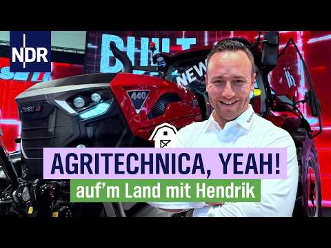 Hendrik zu Gast auf der weltgrößten Agrarmesse in Hannover | Auf'm Land mit Hendrik | Folge 5 | NDR