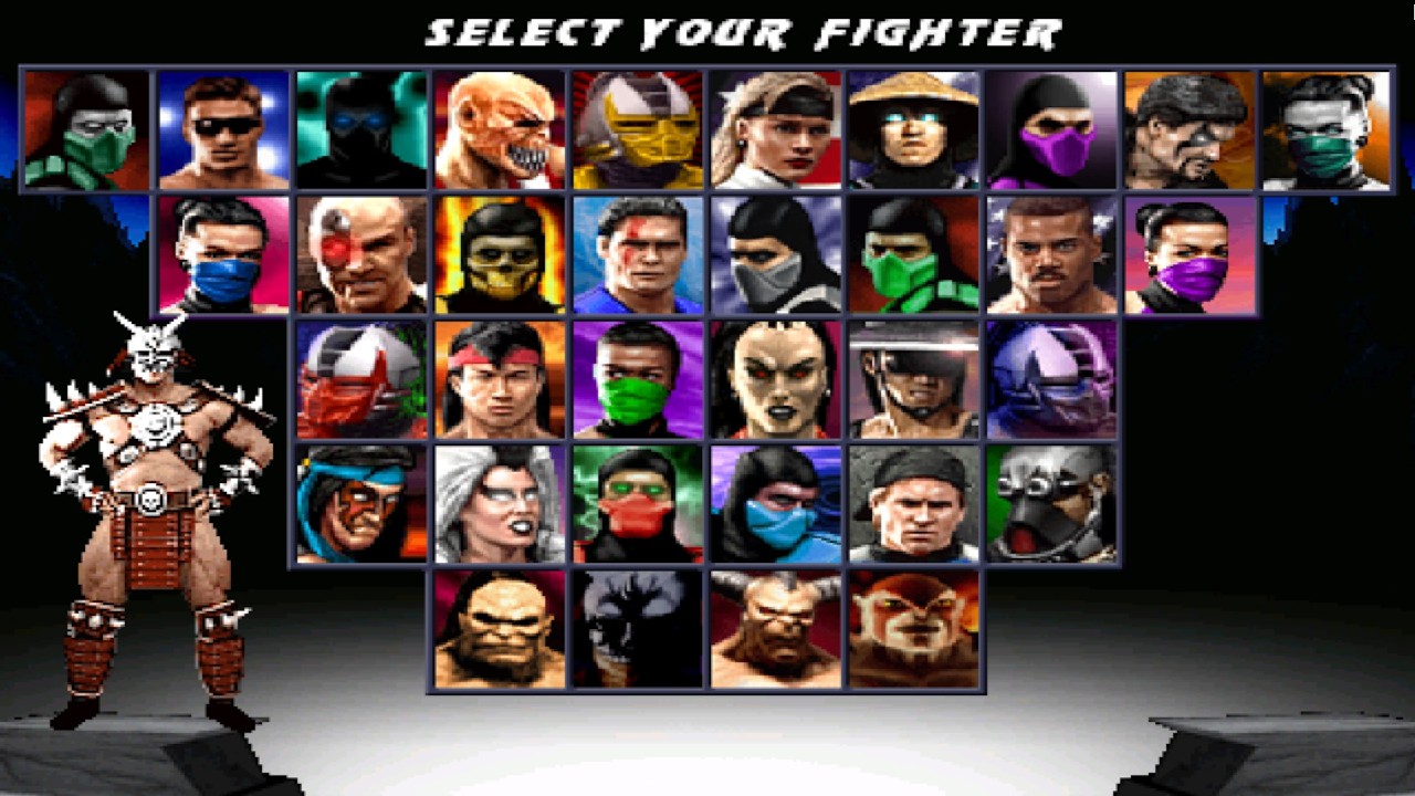 Mortal Kombat Trilogy (MK Komplete Edition) Shao Kahn Gameplay ...