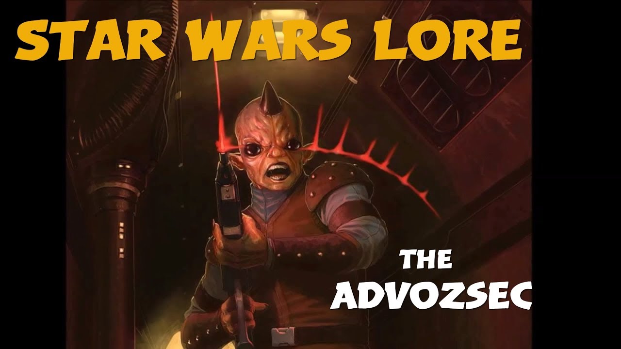 The Advozsec species / Star Wars Lore - YouTube