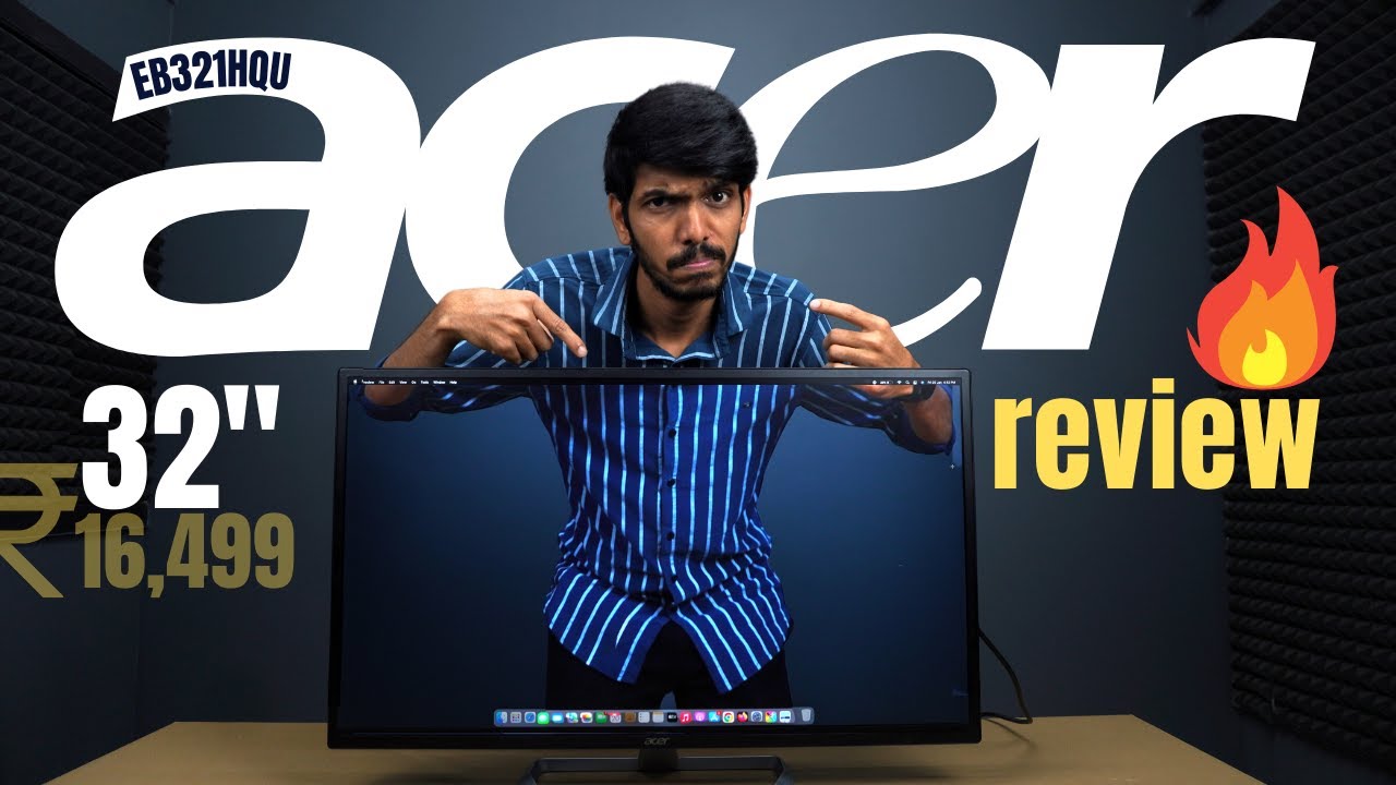 Acer 32 Inch Monitor (EB321HQ) Review - Best Acer 2K Monitor - Hindi ...