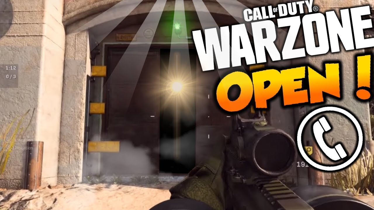 Call Of Duty: WARZONE Inside "Bunker Doors." Russian Telephone Codes ...
