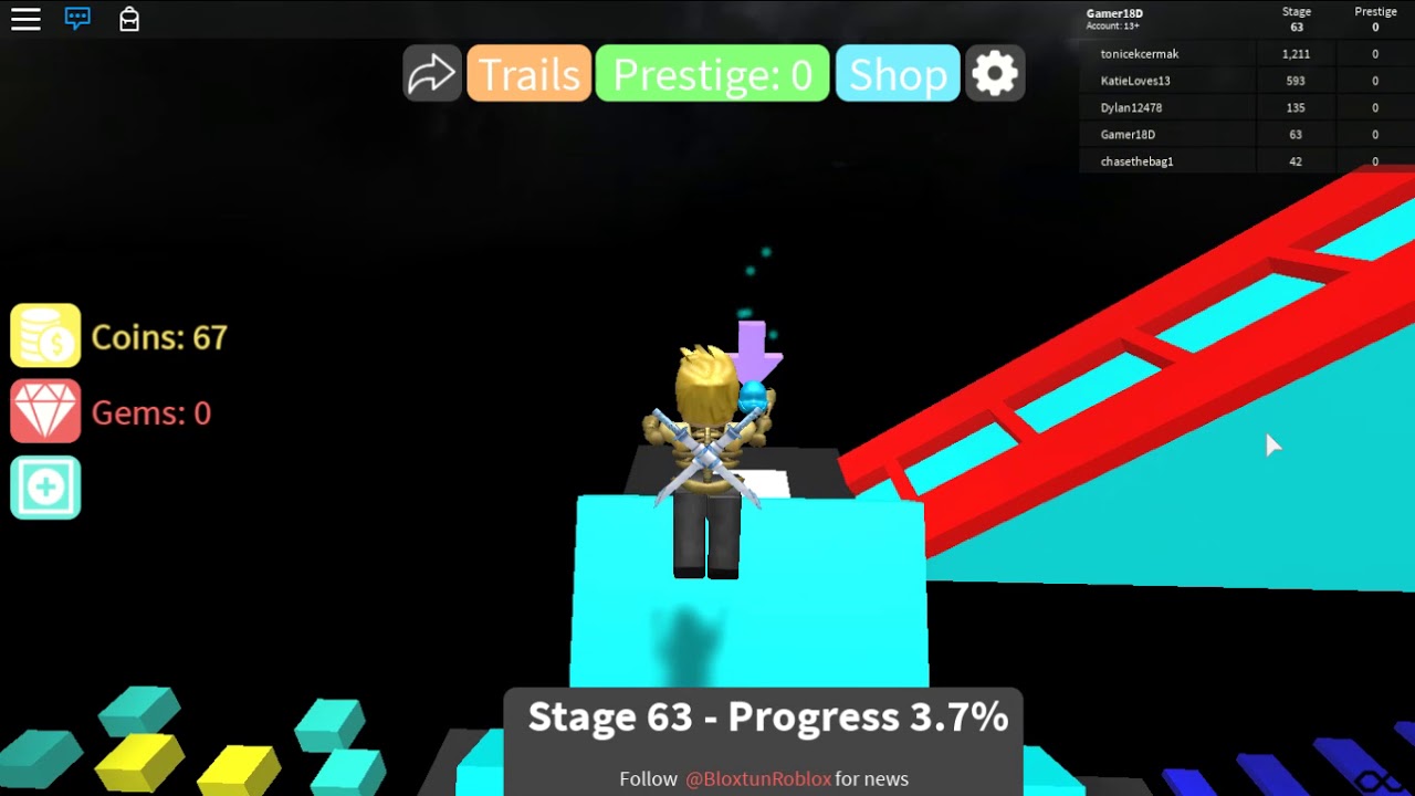 Roblox maga obby - YouTube