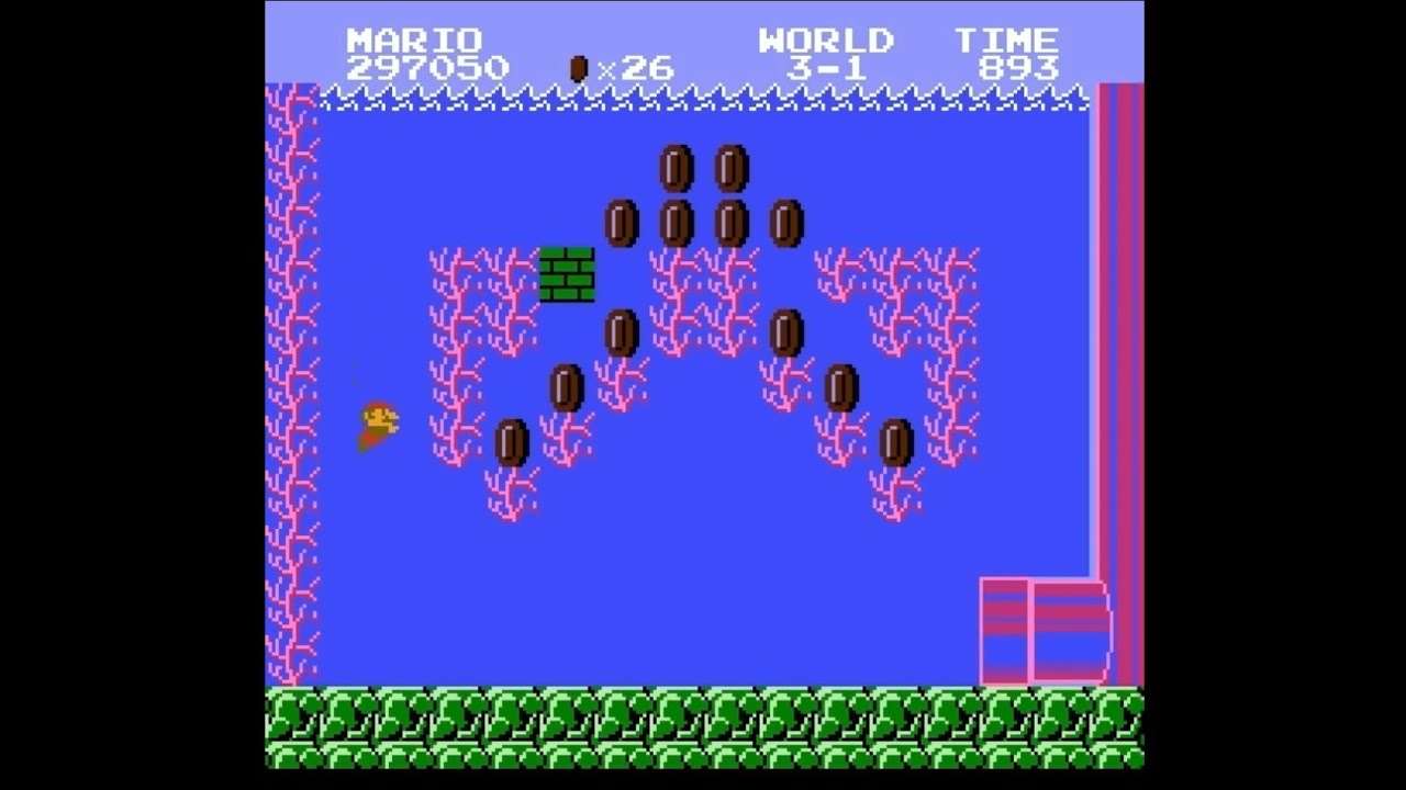 Super Mario Bros (NINTENDO) Mario's Work - YouTube