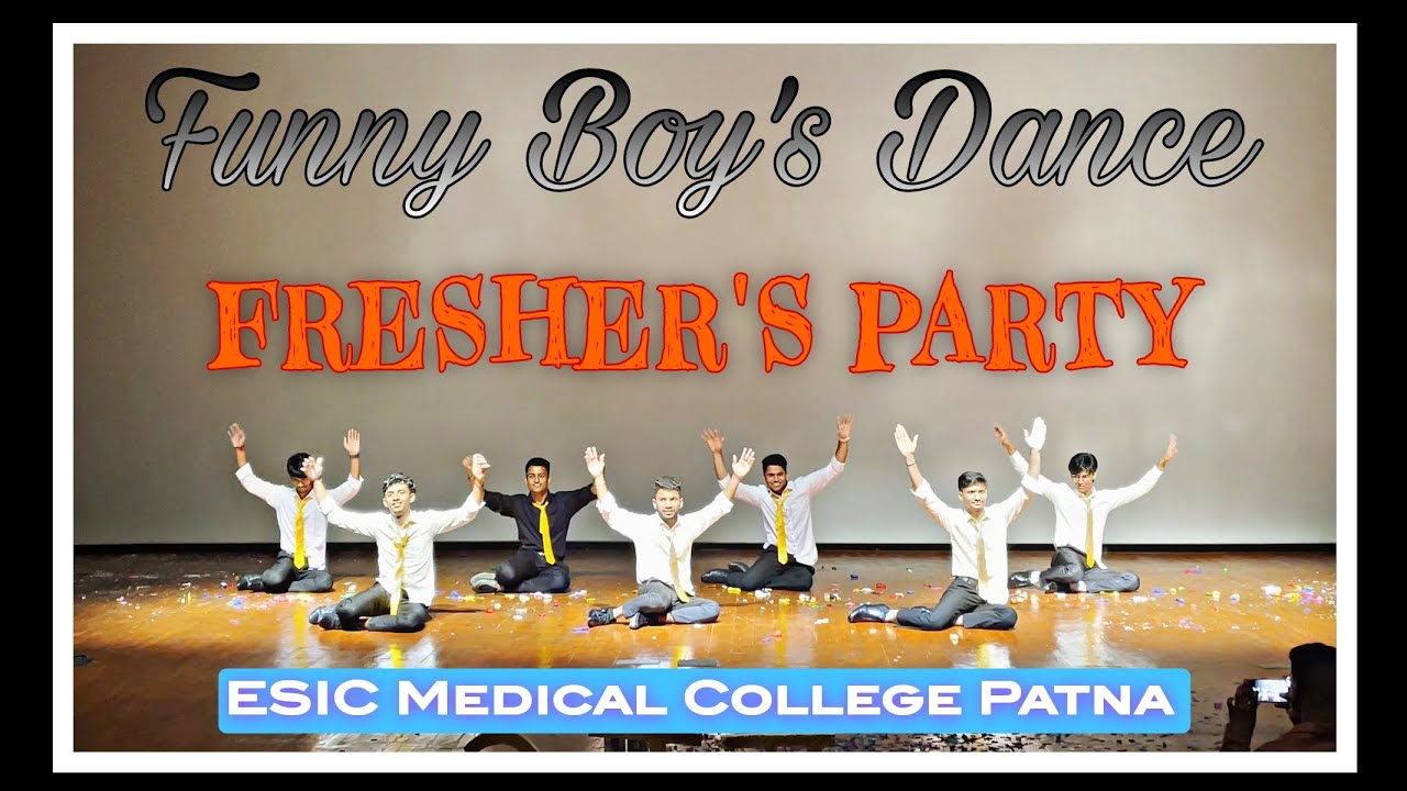 MBBS Fresher's Funny Group Dance || ESIC Medical College and Hospital ...