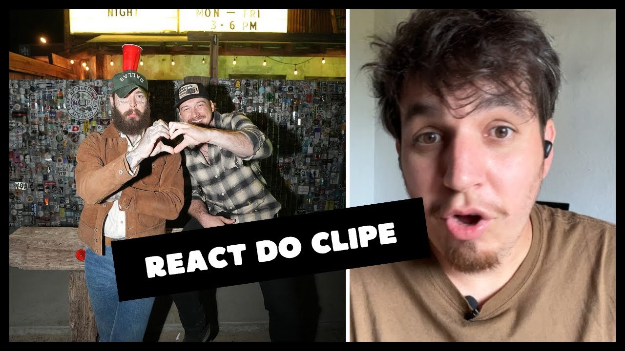 [REACT DO CLIPE] I HAD SOME HELP -POST MALONE FT MORGAN WALLEN - YouTube
