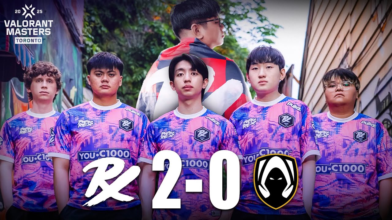 Paper Rex "hút cạn sữa TH True Milk" 🍼 PRX 2-0 TH // VALORANT Masters ...