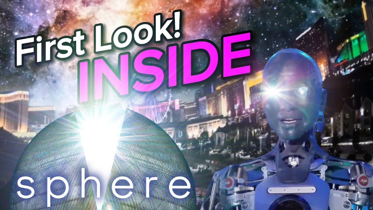 🤯 First Look INSIDE the SPHERE in Las Vegas! Best Footage Most ...
