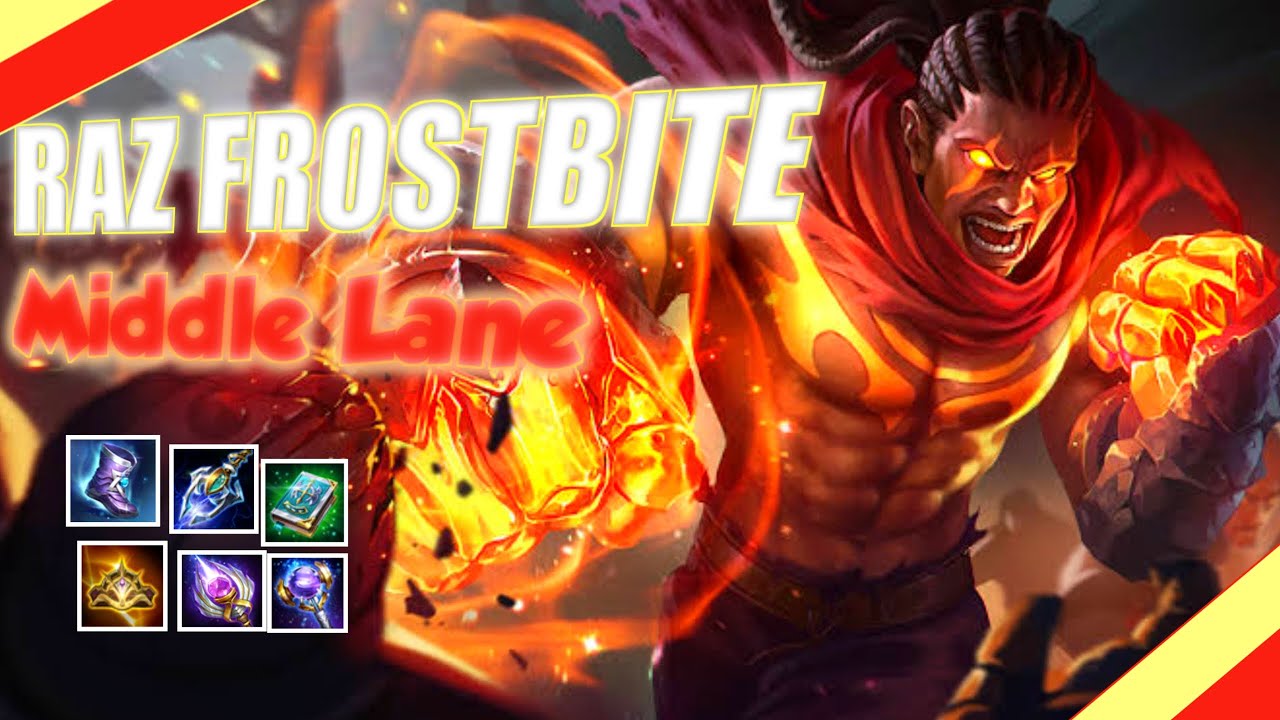 AOV RAZ FROST BITE SKIN KECE ,RAZ MASIH OK DI SESON SEKARANG?? - YouTube