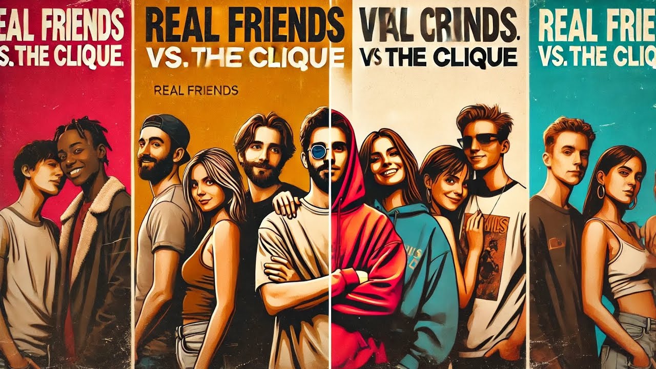 "Real Friends vs The Clique" | song & music by Keebler AI - YouTube