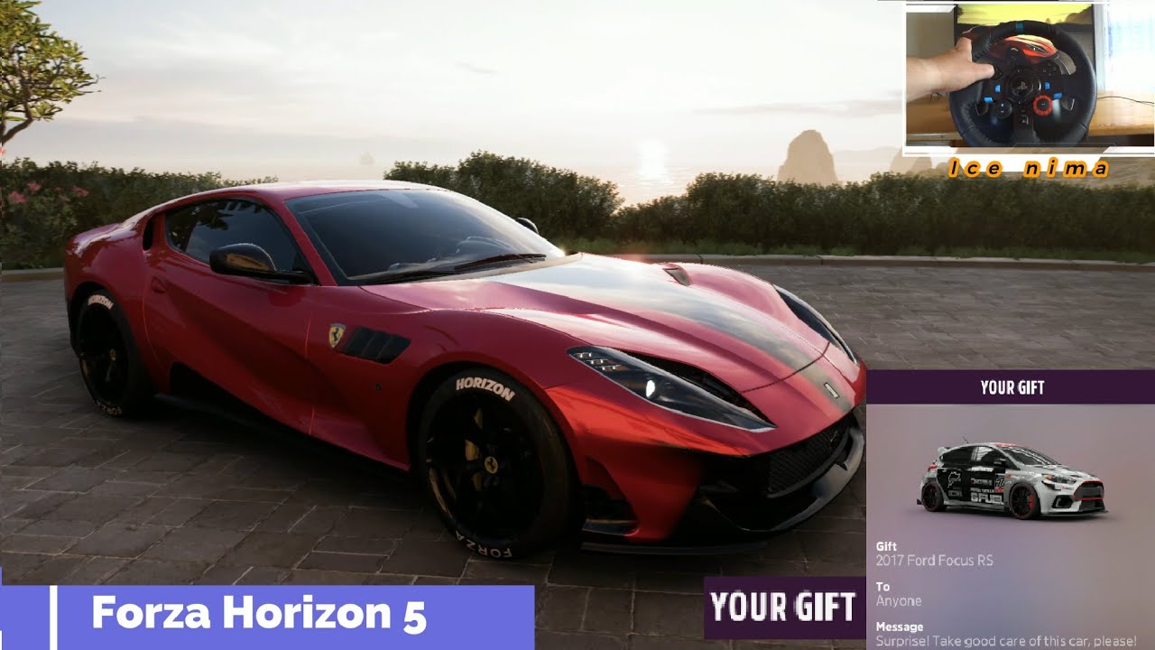 Ferrari 812 Superfast Extreme graphics 4K HD RTX 3070 TI Logitech G29 ...
