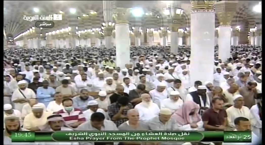Madinah Isha 11th Oct 2012 by Sheikh Hudaify - YouTube