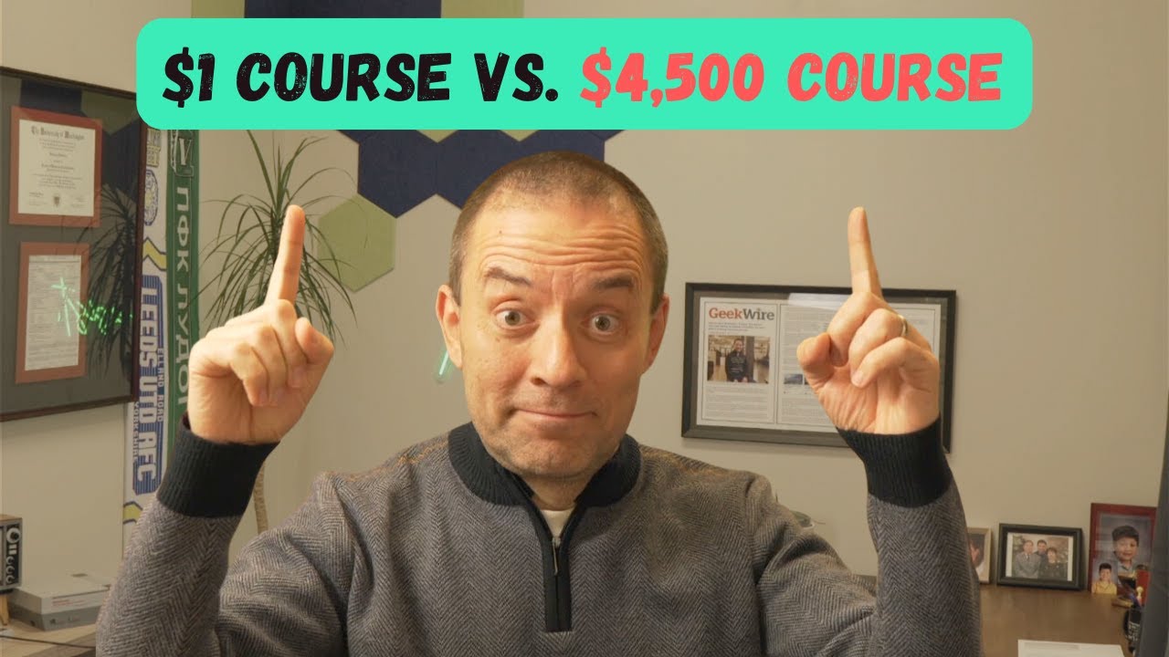 How I Raised My Online Course Prices from $1 to $4,500 - YouTube