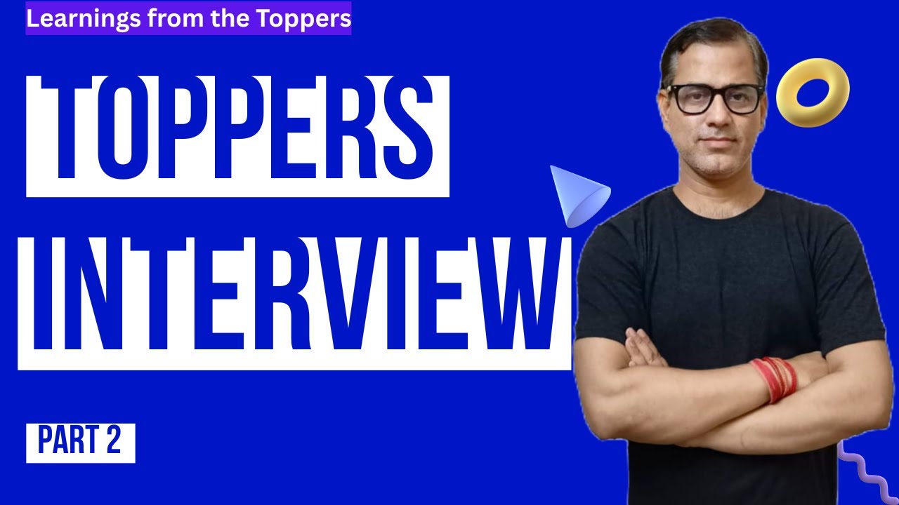 Toppers Interview | ICSE Results 2025 | Toppers Strategy | @sirtarunrupani - YouTube