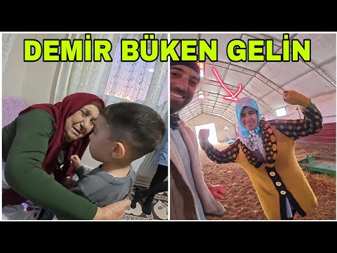 DEMİRİ BÜKTÜ..NİNEM EVE GELDİ..YENİ KUZULUK YAPIYORUZ..LEYLEK KIŞI