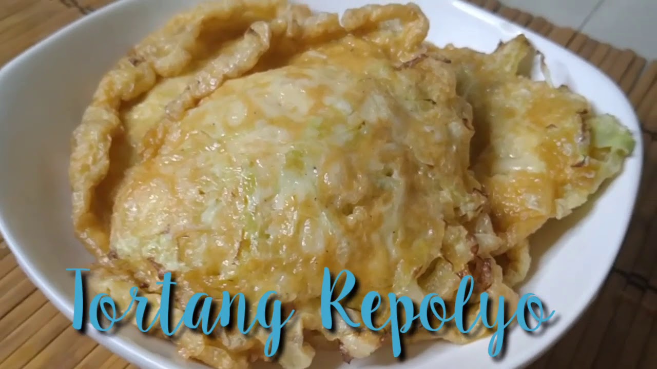 Tortang Repolyo (cabbage) - YouTube