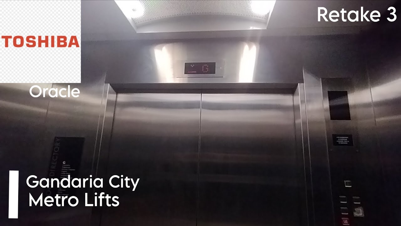 [R3] Toshiba Oracle Traction Elevators - Metro Gandaria City , Jakarta - YouTube