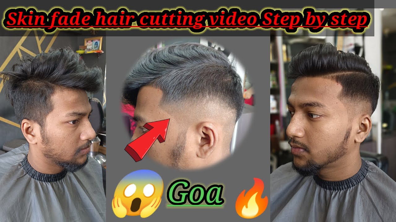 Skin fade hair cutting video Step by step 23 - YouTube