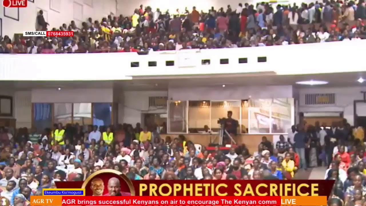 Pastor Ezekiel Odero At Pius Muiru's Maximum Miracle Centre Church ...