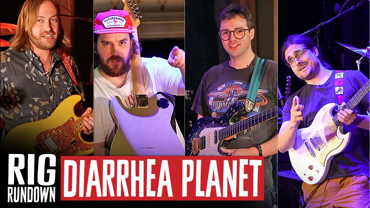 Diarrhea Planet Rig Rundown Guitar Gear Tour - YouTube