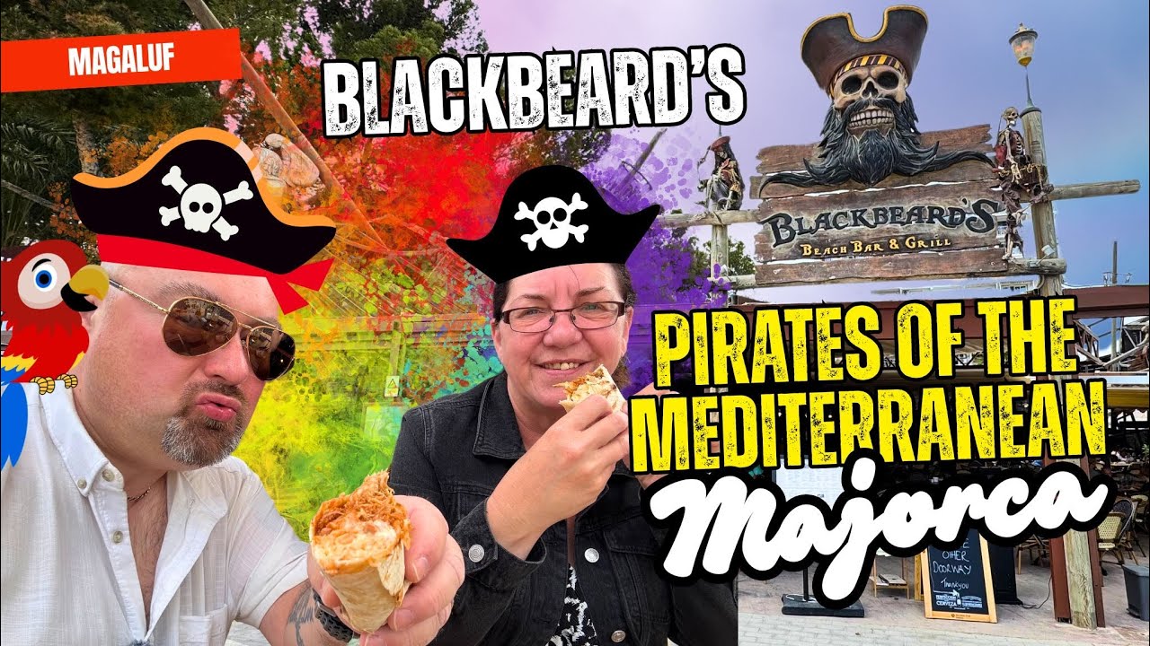 Eat like a Pirate at Blackbeard’s Bar & Grill - Magaluf - YouTube