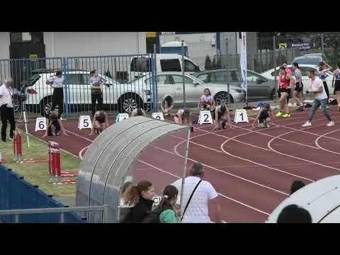 100m kobiet U16 bieg 8 - Leszno 20240511 - YouTube
