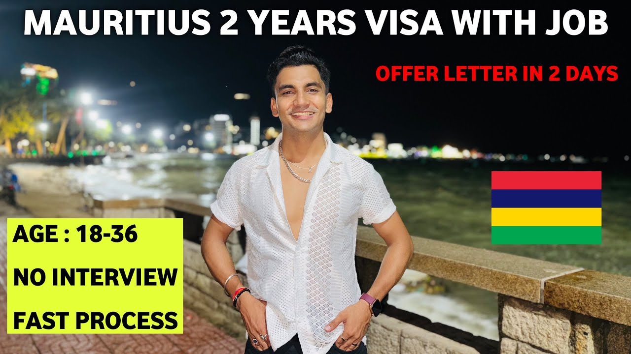 Mauritius 🇲🇺 Study Visa 2026 | Jobs in Mauritius For Indians | Work ...
