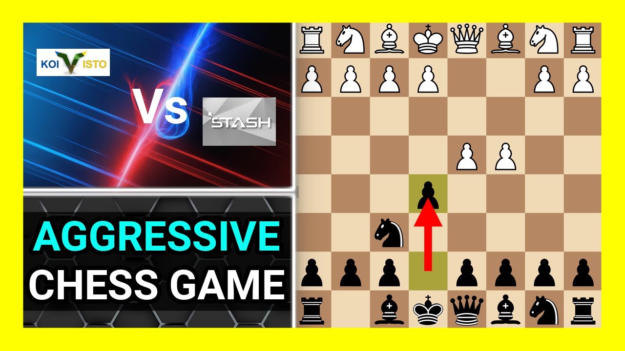 Aggressive Chess Engine Game, Koivisto 9.0 vs Stash 34.0, Watch and ...
