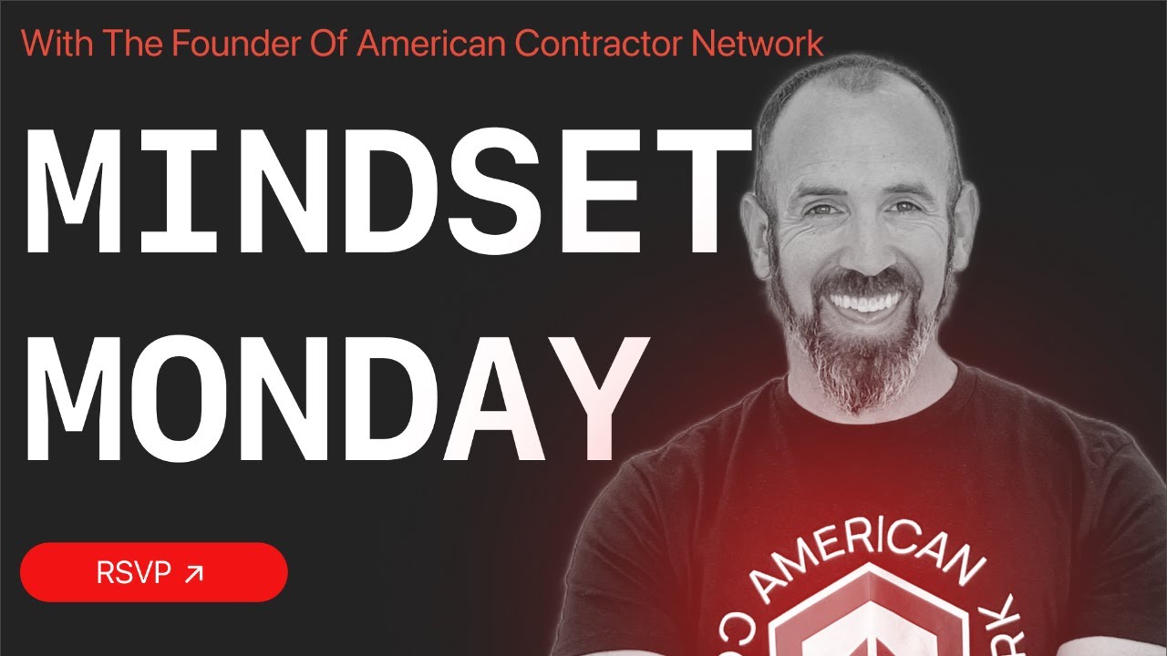 Contractor+ Mindset Monday | Contractor Plus - YouTube