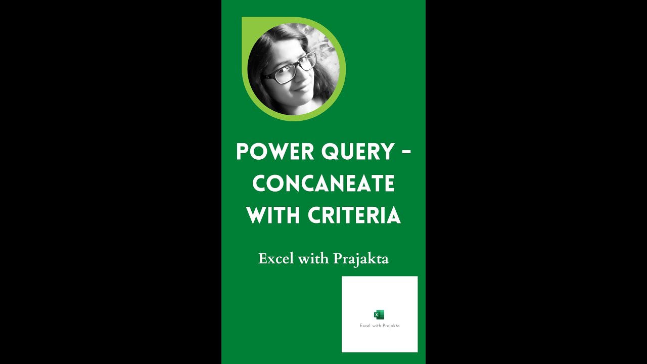 Power Query In Excel Excel With Prajakta YouTube Power Query In Excel Excel With Prajakta YouTube