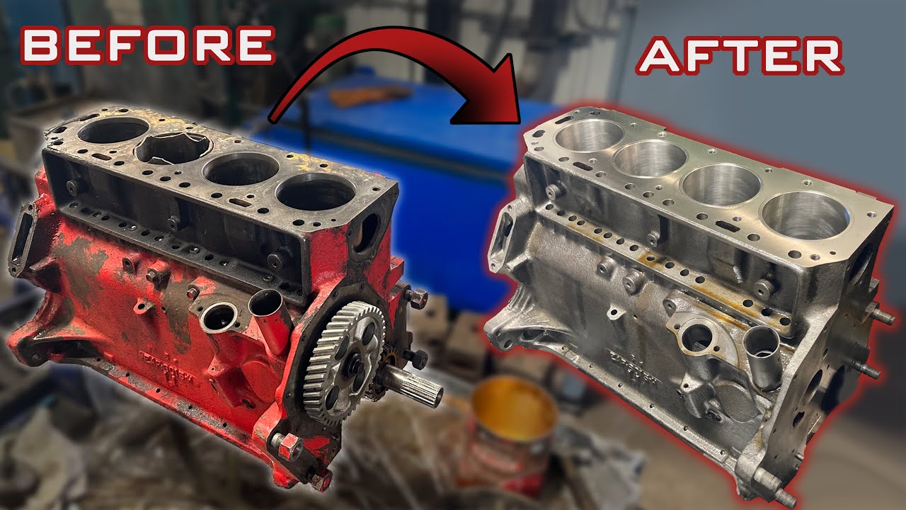 Our Customer Decided On A Fix For The 172 Ford Block! - YouTube