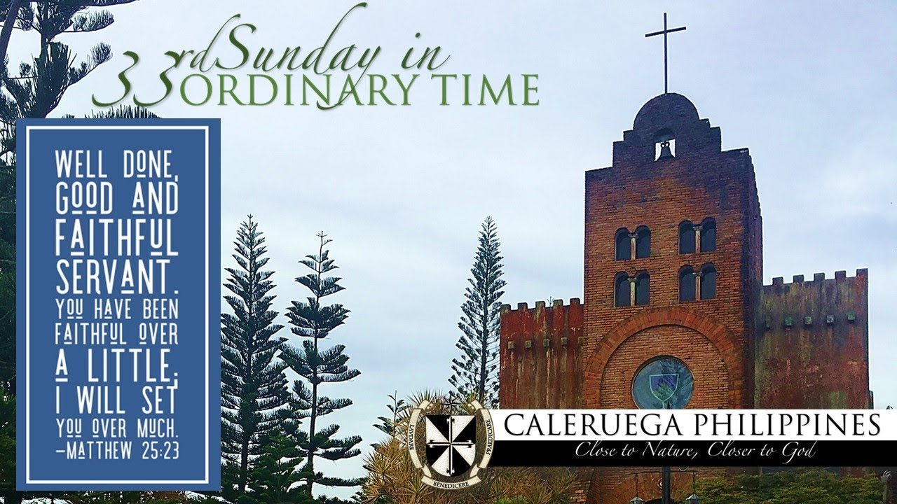 November 15, 2020 SUNDAY MASS from CALERUEGA PHILIPPINES (Fixed Audio ...