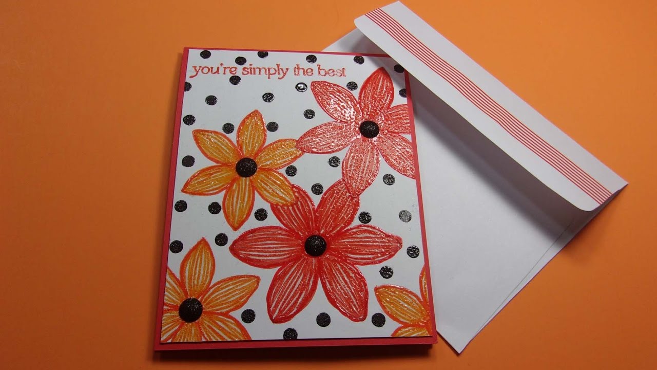 Stamp Tracing Technique Using Stabilo 68 Pens - YouTube