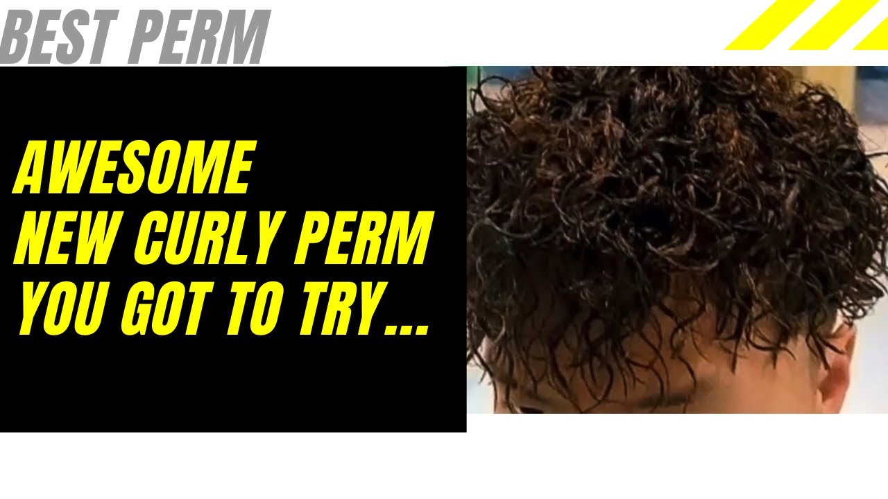 How to get curly hair?? With Perm - YouTube