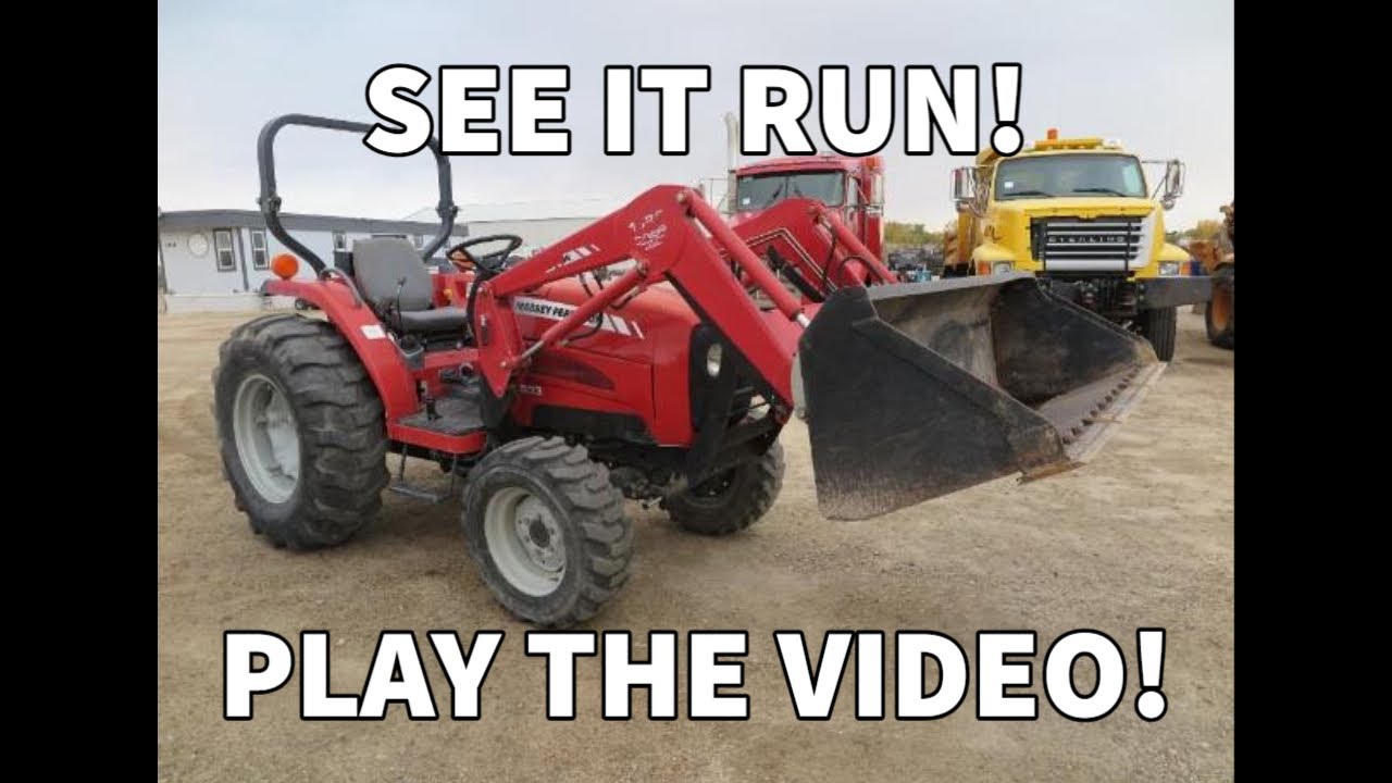 6200 • Massey Ferguson 1533 •35HP Tractor with Massey Ferguson 1525 ...