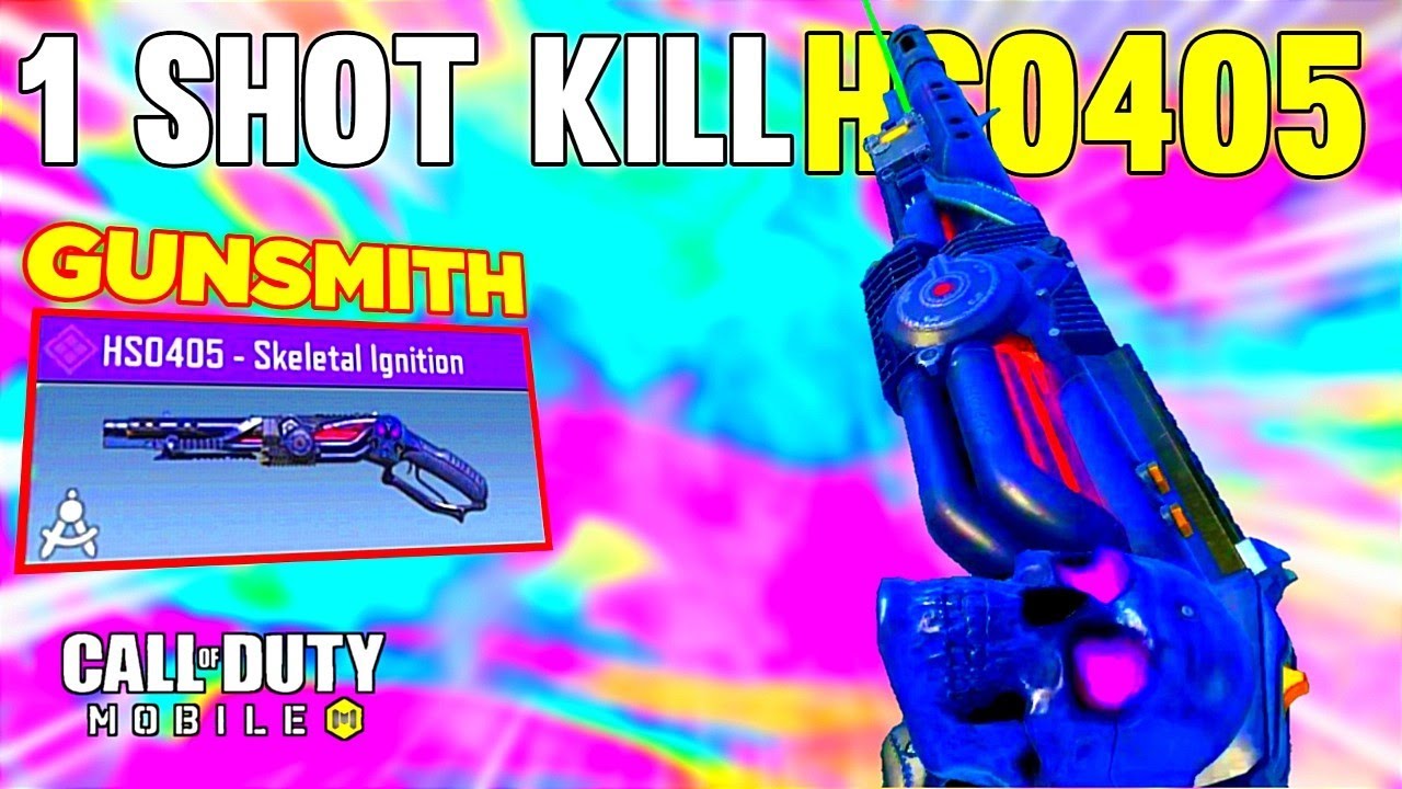THIS 1 SHOT KILL HSO405 GUNSMITH IS BROKEN | HS0405 GUNSMITH BR ...