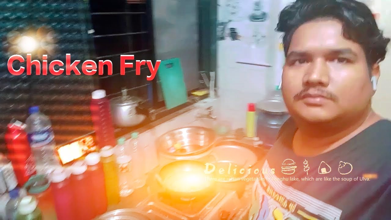 घरी बनवल्य जाताता Chicken Fry तर कशाला बाहेरचा खातात. chicken masala ...