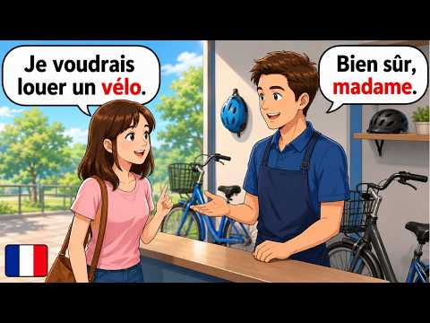 60 Minutes of Daily French Dialogues for beginners | Daily French Conversation (A1-A2)