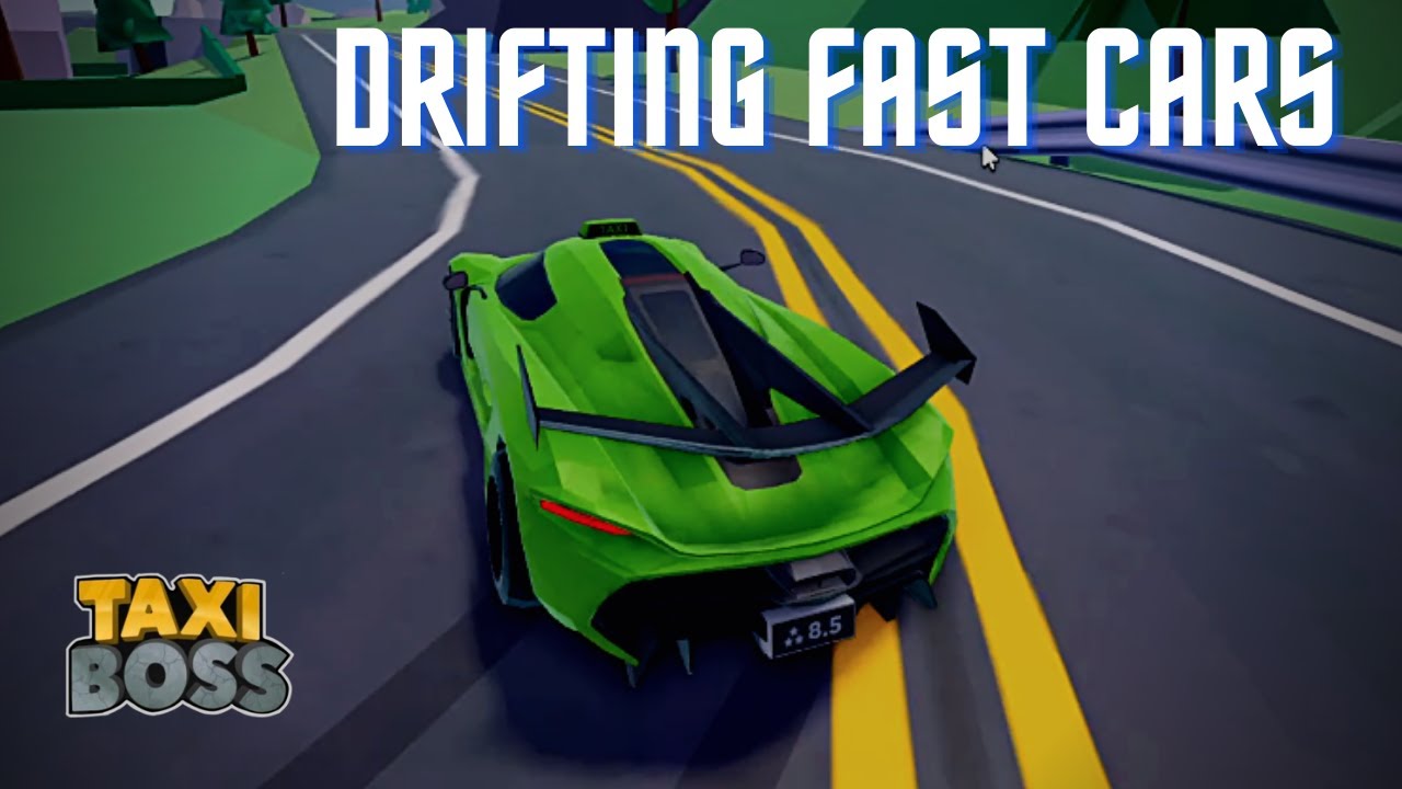 Drifting FAST CARS in Roblox Taxi Boss! Part 1 - YouTube