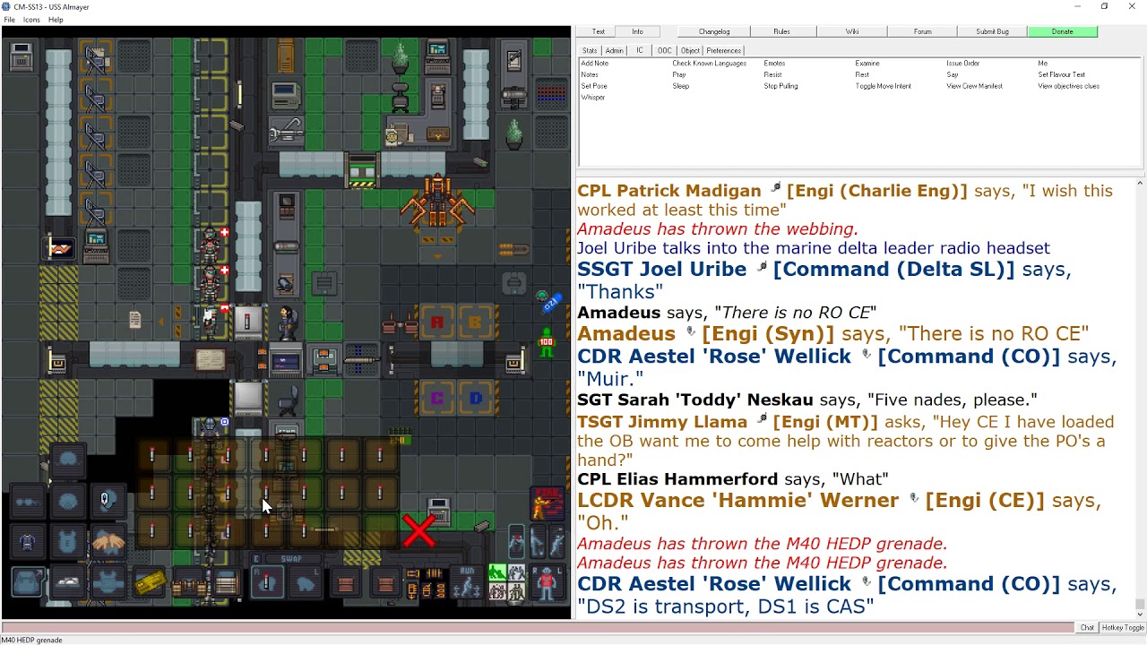 SS13 CM Archival: Synth looking for objectives - YouTube