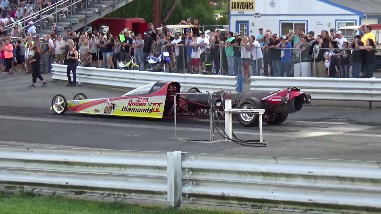 Queen of Diamonds II Jet Dragster - YouTube