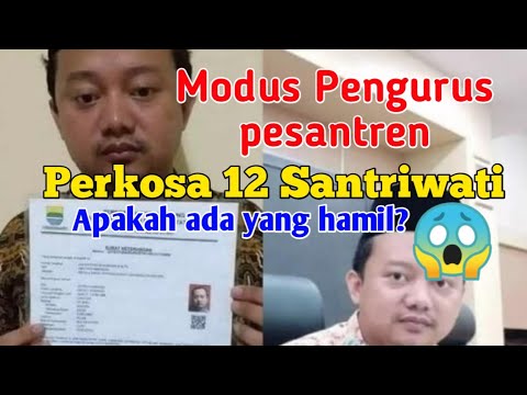 berita Viral!! 12 Santriwati di perkosa oleh pengurus pesantren ||  Pelecehan sekssual
