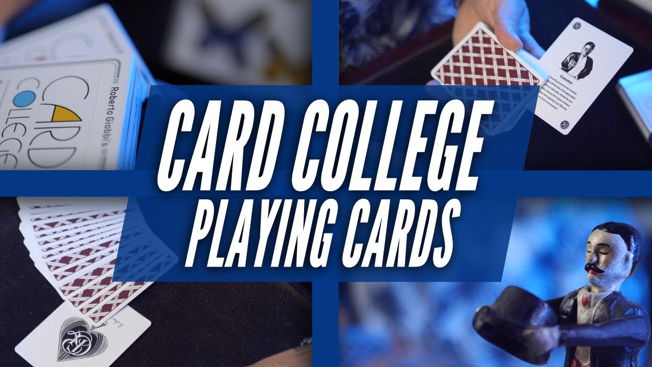 Card College Playing Cards sind jetzt auf Kickstarter!!! - YouTube