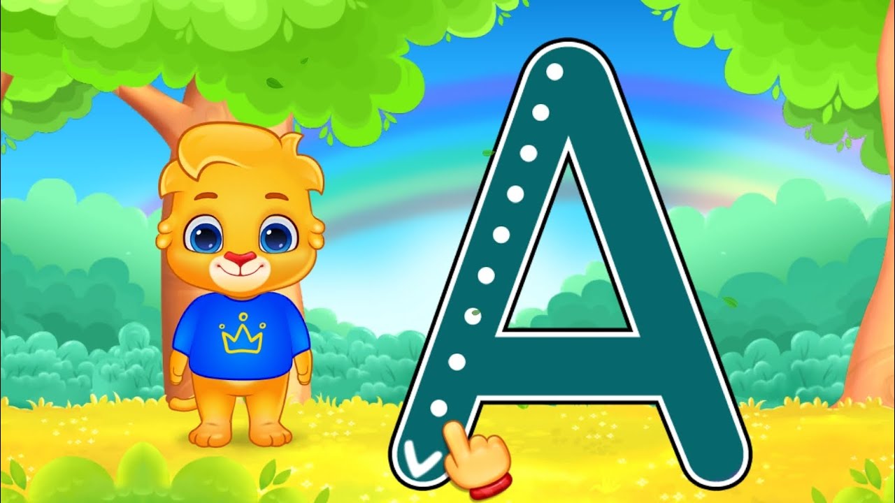 Write The Letter A || Write The Tracking Letter A || Kids Education # ...