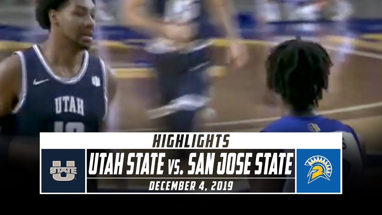 No. 25 Utah State vs. San Jose State Basketball (2019-20) | Stadium ...