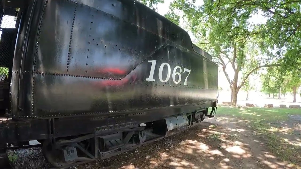 No. 1067 Atchison, Topeka & Santa Fe Railway Steam Locomotive Part 3 ...