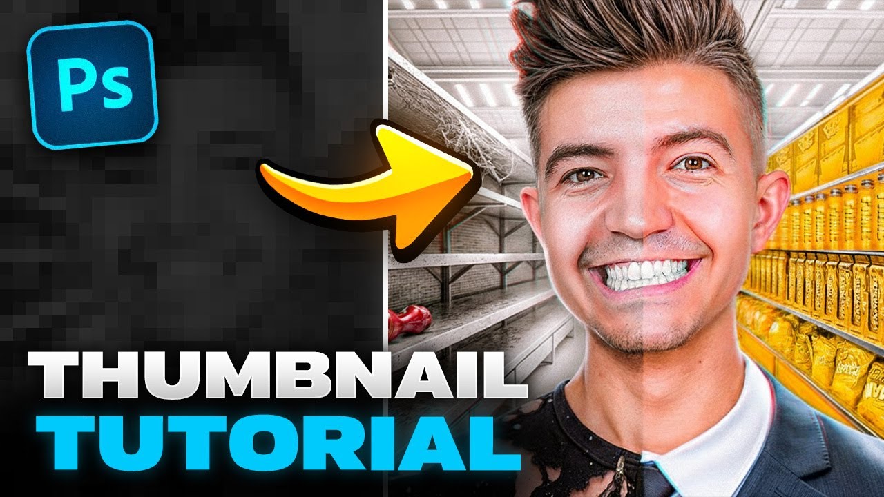 How to Make a Preston Thumbnail in Photoshop - YouTube